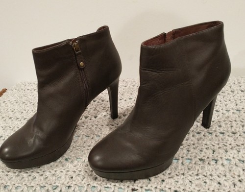 Women's Bootie Stiletto Platform Adidas Rockport adiPRENE Sz 9 US Brown ...