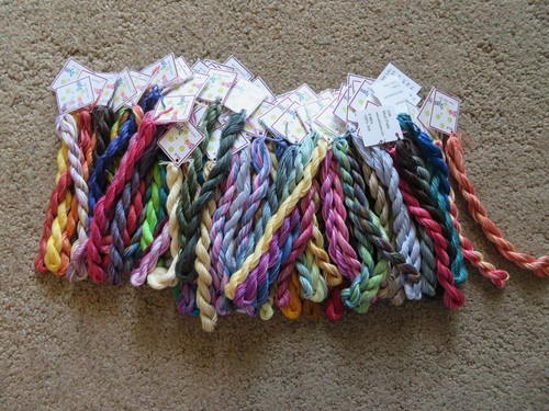 10% Off One Dinky Dyes Hand-dyed Silk Floss 131 thru 299 | eBay UK