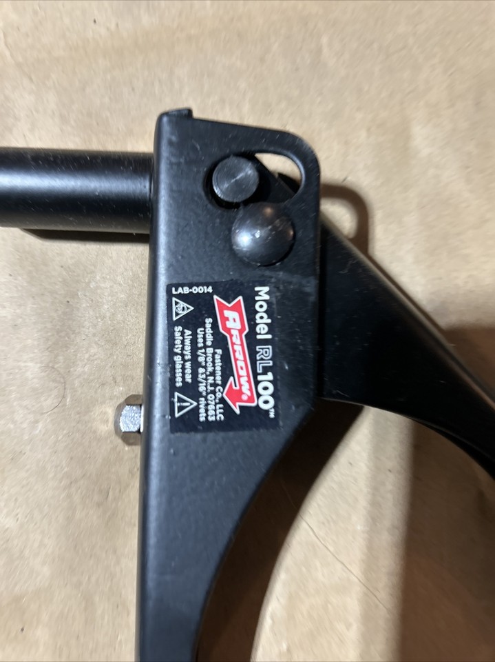 Arrow Fastener Standard Riveter RL100 | eBay