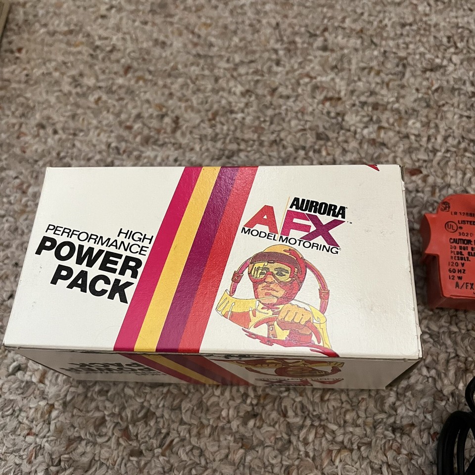 NOS AURORA A/FX WALL-PAK "C" 16 VDC POWER PACK TRANSFORMER FOR HO Slot ...