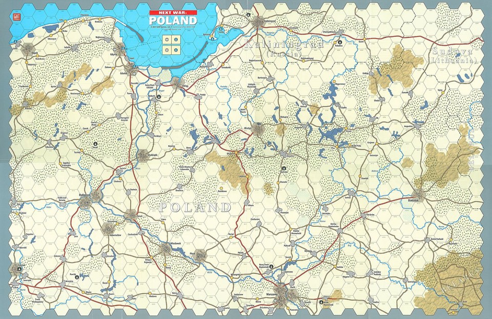 GMT Games: Next War: Poland 2nd Edition New In Shrink Wrap Fast ...