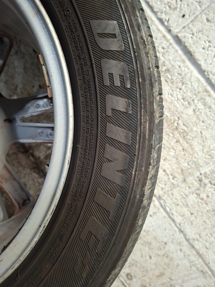 ''17 INCH ALLOY WHEEL TYRE 235/55/R17 7.5J ET55 3.6MM FORD S-MAX MK2 ...