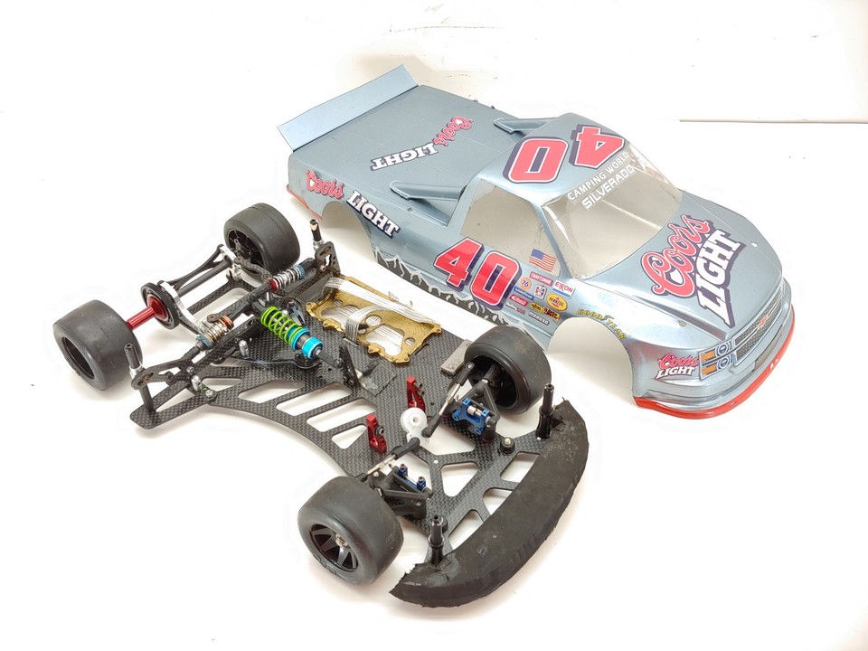 Rare Hyperdrive Pro 5 or 6 1/10 2wd Carbon Fiber Oval Race Roller w ...