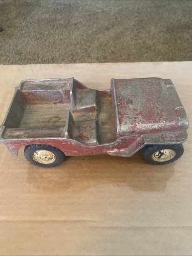Vintage AL-Toys Aluminum Body Toy Jeep Parts Or Repair | eBay