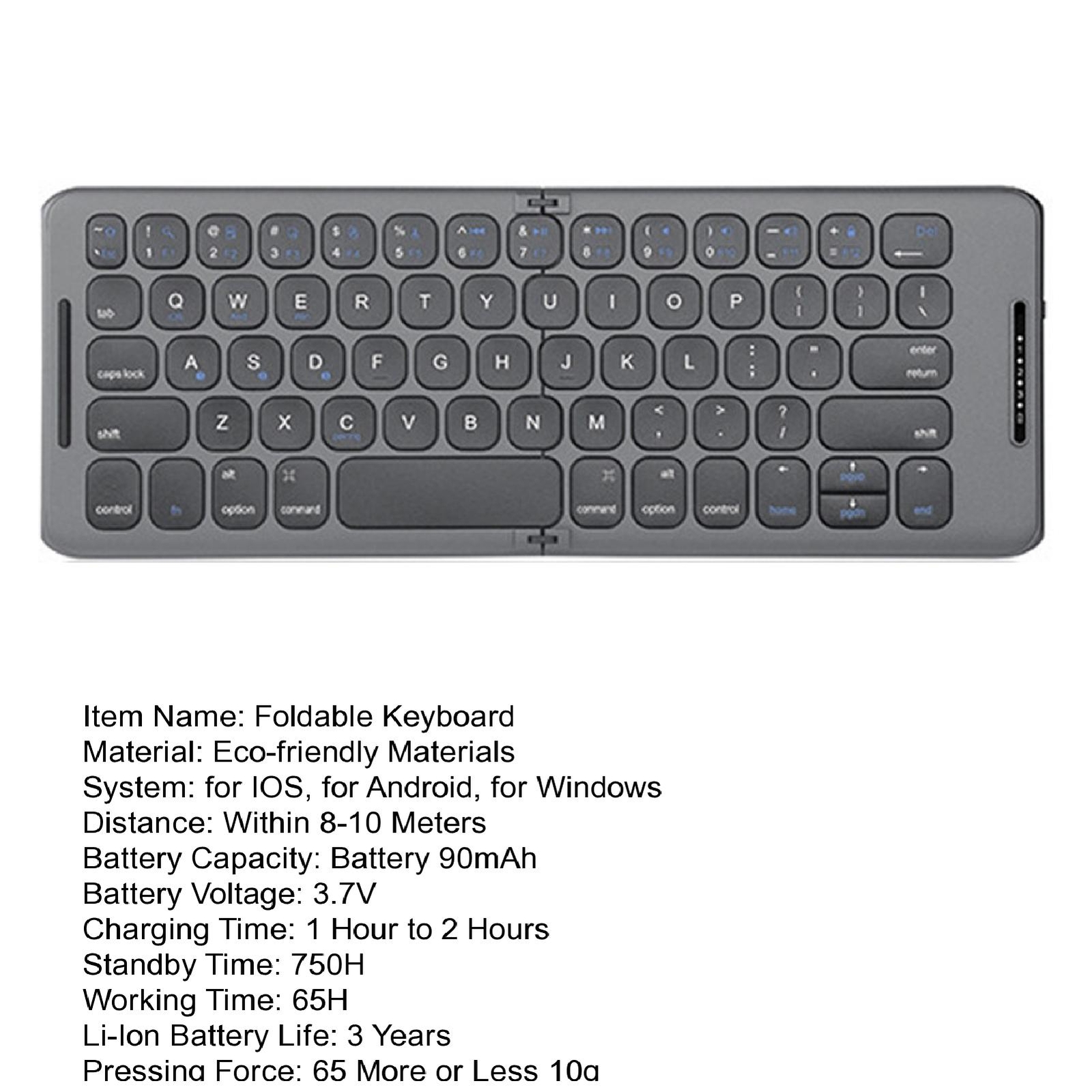 Laptop Keyboard Mute Button Work Low Latency Portable Wireless Keyboard ...