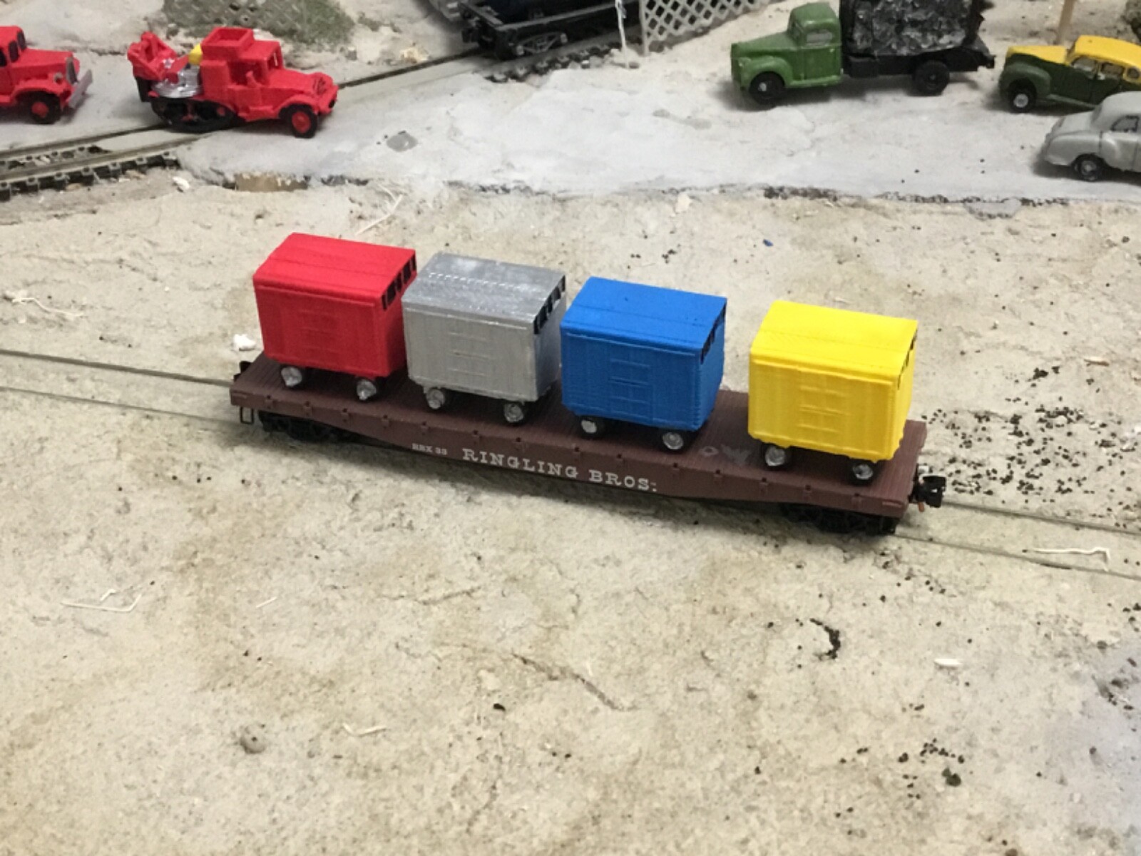 N Scale Circus Ammo Cage Wagons 3D Print Unpainted | eBay