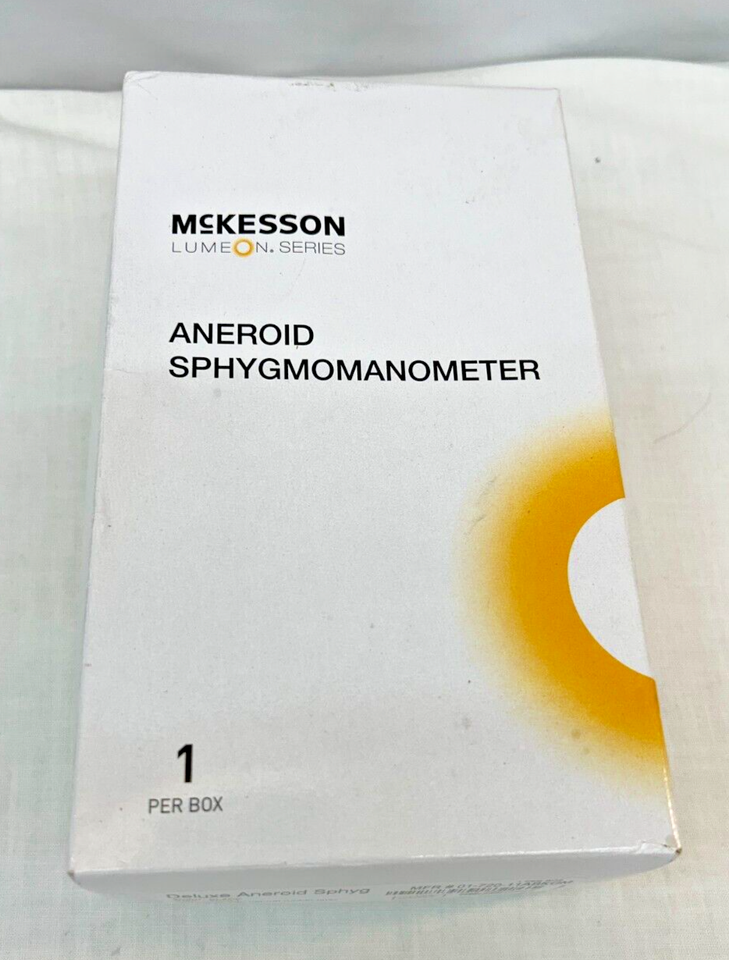 McKesson LUMEON Adult Cuff Arm Aneroid Sphygmomanometer w/ original box ...