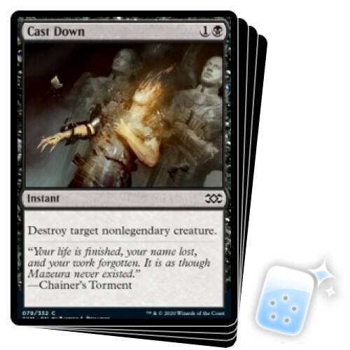 CAST DOWN X4 Double Masters Magic MTG MINT CARD | eBay