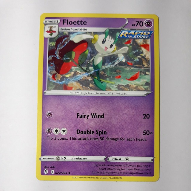 Pokémon TCG Floette Evolving Skies 072/203 Regular Uncommon for sale ...
