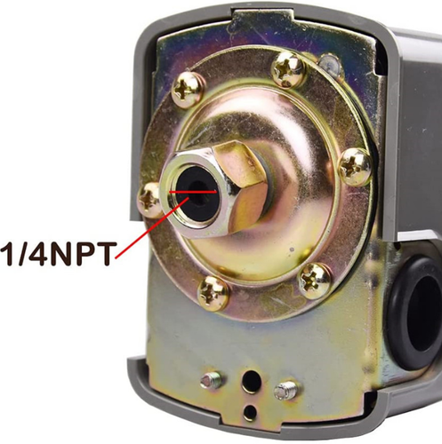 20-40Psi Water Pressure Switch Adjustable Double Spring Rod Pressure ...