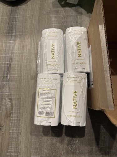 Native Deodorant Autumn Air & Amber 2.65 oz - LOT Of 12 NEW | eBay