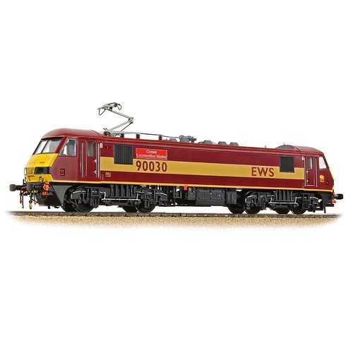Bachmann 32-619 EWS Class 90 Loco No.90030 "CREWE LOCOMOTIVE WORKS" DCC ...