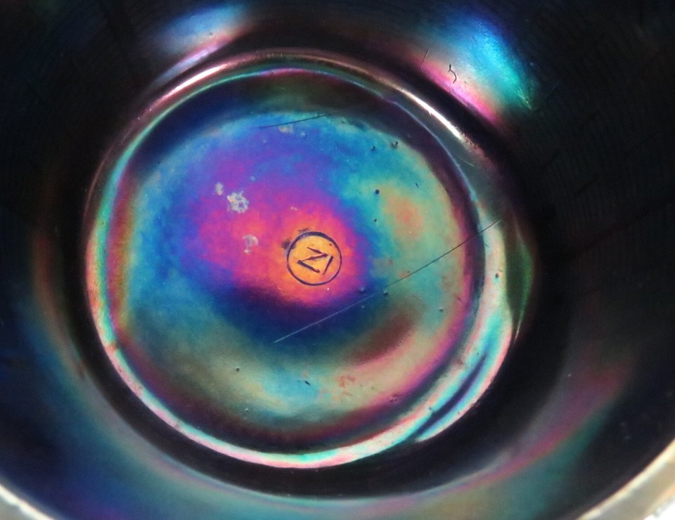 Lot Of 2 Antique Depression 1902 & 1925 Amethyst Carnival Glass by Northwood USA | eBay