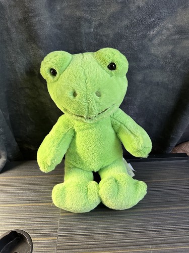 Build A Bear Exclusive Green Spring Frog Plush 16” Stuffed Animal Toy ...