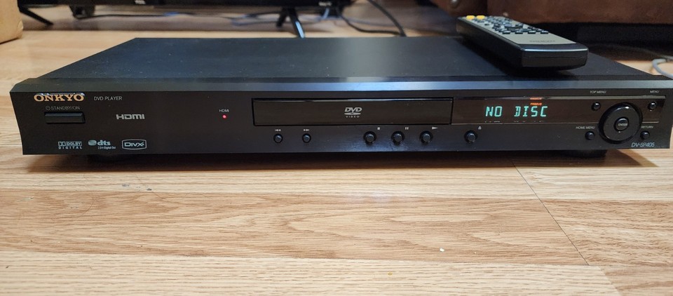 Onkyo DV-SP405 HDMI DVD Player With Remote Tested Works | eBay
