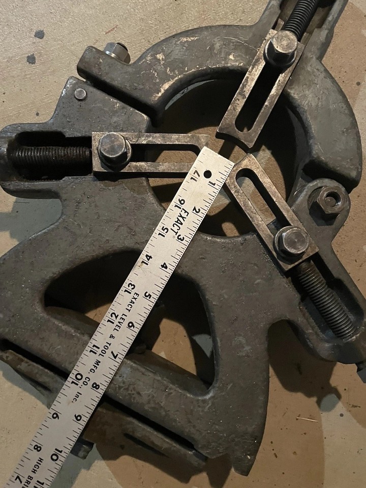 Large Lathe Steady Rest Telescopic Style w/Roller Jaws Metalworking ...