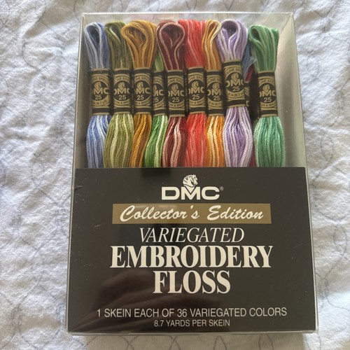 Discontinued DMC Variegated Floss -36 Colors Skeins-Vintage Cross ...