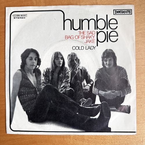 HUMBLE PIE : The Sad Bag Of Shaky Jake / Cold Lady - Immediate 90917 ...