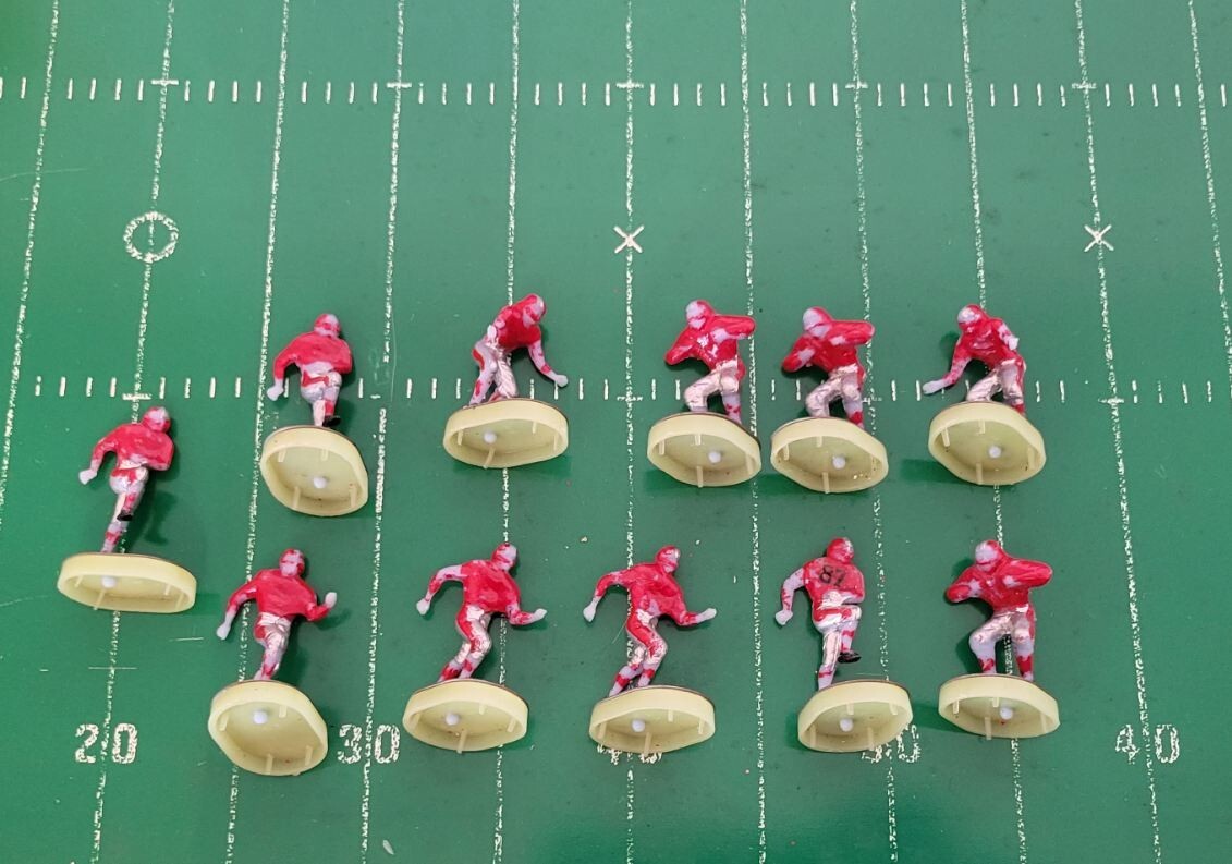 VINTAGE 1960s TESTED Tudor NFL Action Electric Football Game A Few ...