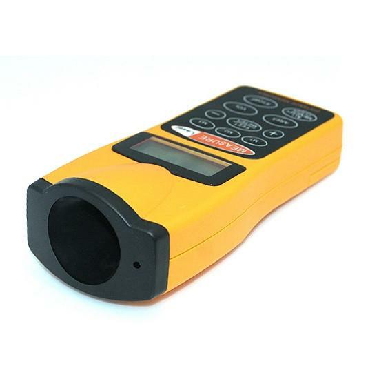 Digital LCD Ultrasonic Distance Measure Meter Laser Pointer | eBay UK