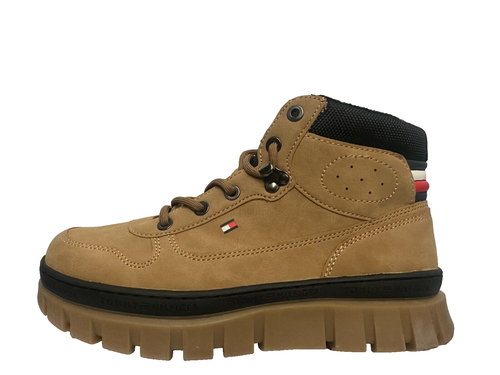 TOMMY HILFIGER Gros Cale Bottines UK 4 US 4.5 Ue 37 Ref SF633 # | eBay