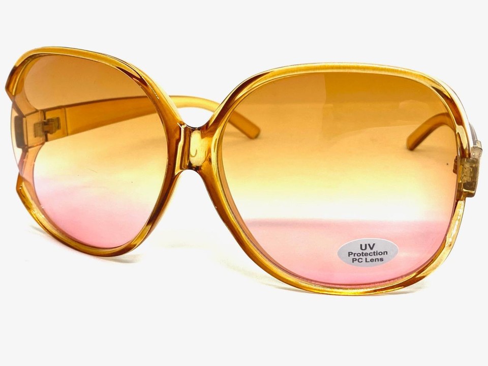 Oversized Exaggerated Vintage Retro Style SUN GLASSES Huge X-Large ...