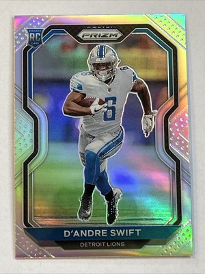 2020 Prizm D’andre Swift Silver Rookie Lions RC 358 Read Description | eBay