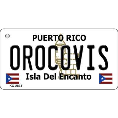 Orocovis Puerto Rico Flag Novelty Aluminum Key Chain KC-2864 | eBay