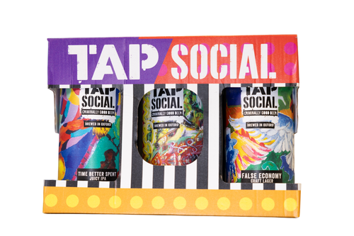 Tap Social Movement Craft Beer Gift Pack 3x440ml for Craft Beer Lovers ...