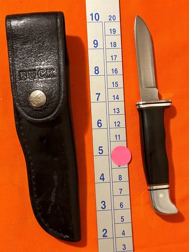 BUCK 116 CAPER KNIFE INVERTED 2 LINE STAMP 1967-1972 W/ SHEATH USA | eBay