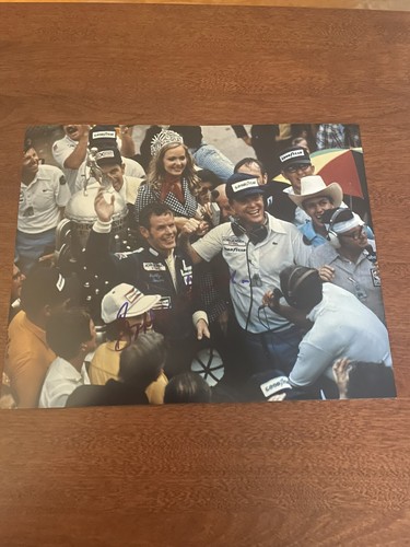 Authentic Autographed 8x10 Bobby Unser 1975 Indy 500 Winner Photo | eBay