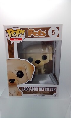 *NEW* Funko POP! Pets Vinyl Figure - Labrador Retriever (Golden) #5 ...