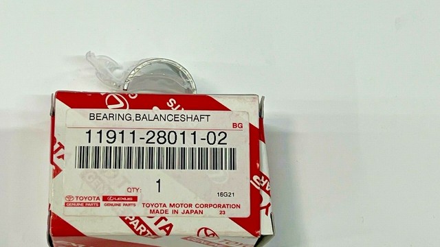 11911-28010-02 Toyota Bearing BALANCESHAFT No.1 119112801002 Genuine ...