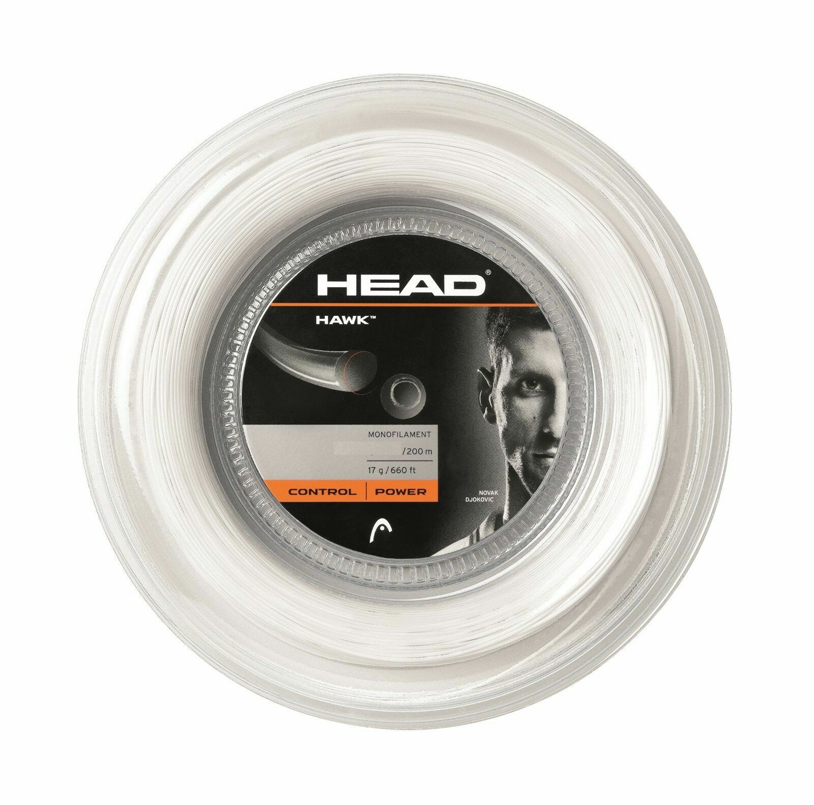 (0,65€/m) Head Hawk White 1,25 mm 200 m Tennissaiten Tennis Strings | eBay