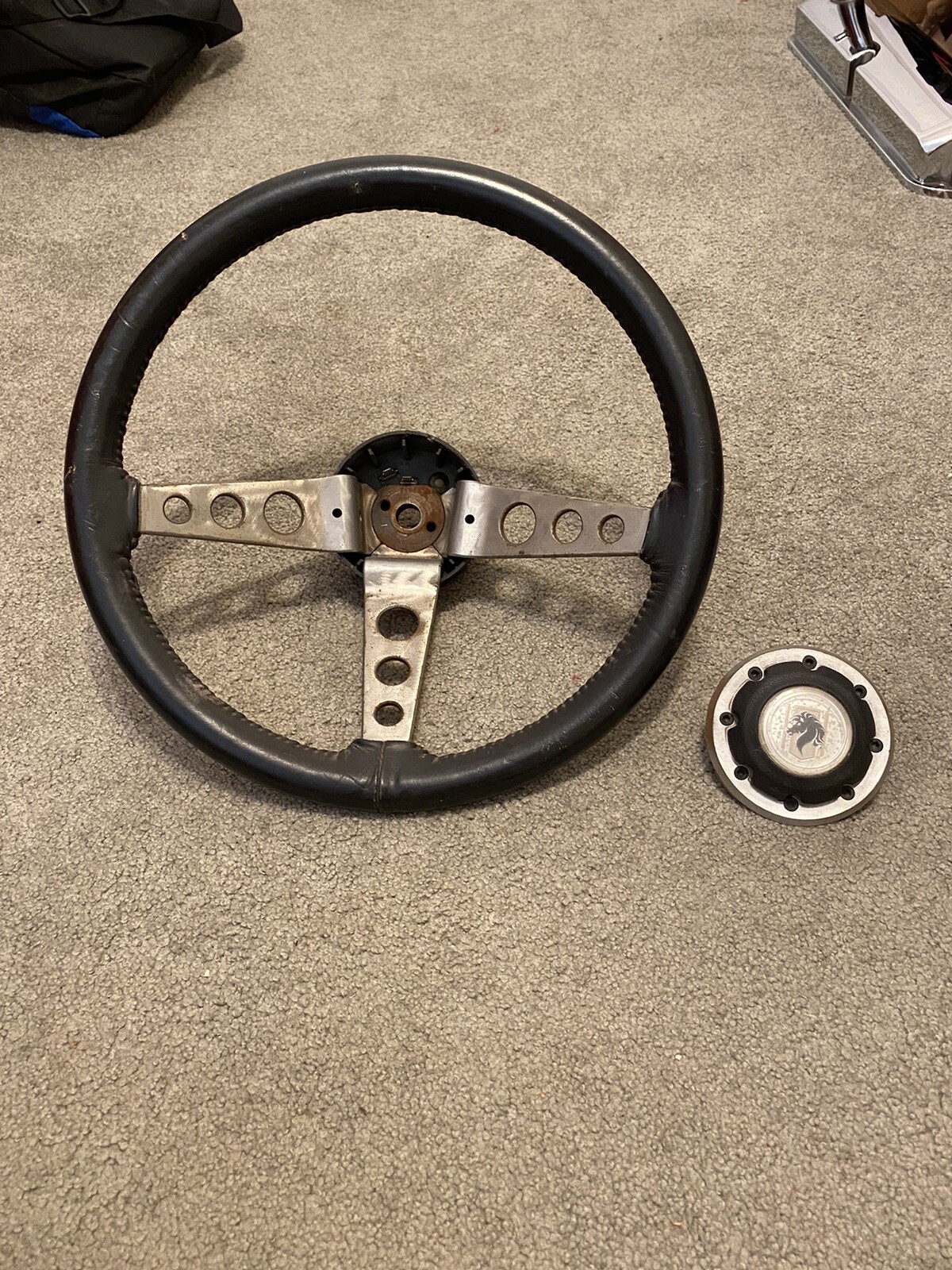 OEM 1977-1978 Ford Mustang Bronco Ranchero 3 Spoke Sport Steering Wheel ...