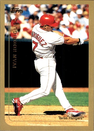 Ivan Rodriguez Pudge TEXAS RANGERS 2010 Topps Cards Your Mom Threw Out ...