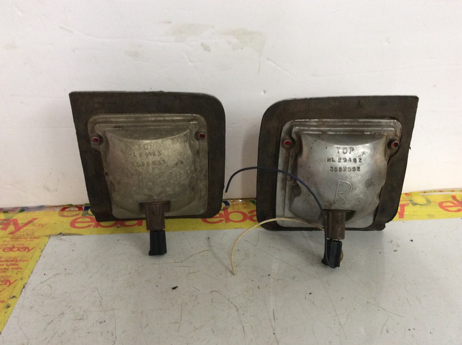 1966 OEM 66 Rambler American Wagon Tail Light Set 3552553 3552552 | eBay