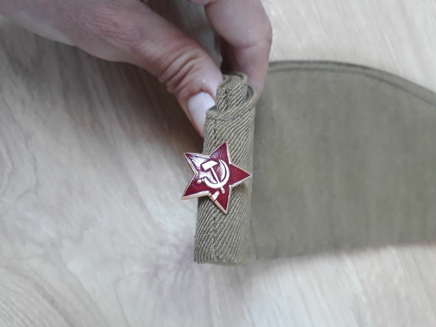 Soviet Russian side cap pilotka excellent condition red star | eBay