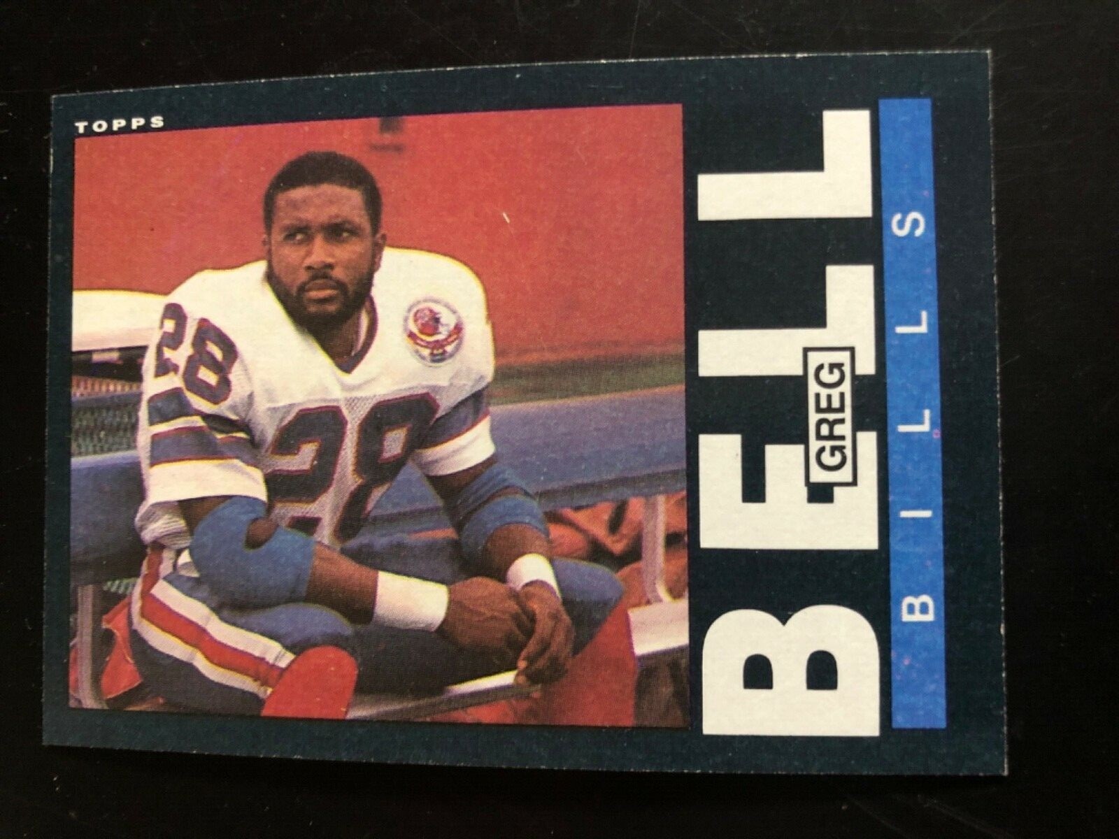 1985 Topps #199 Bills Greg Bell Football Card | eBay