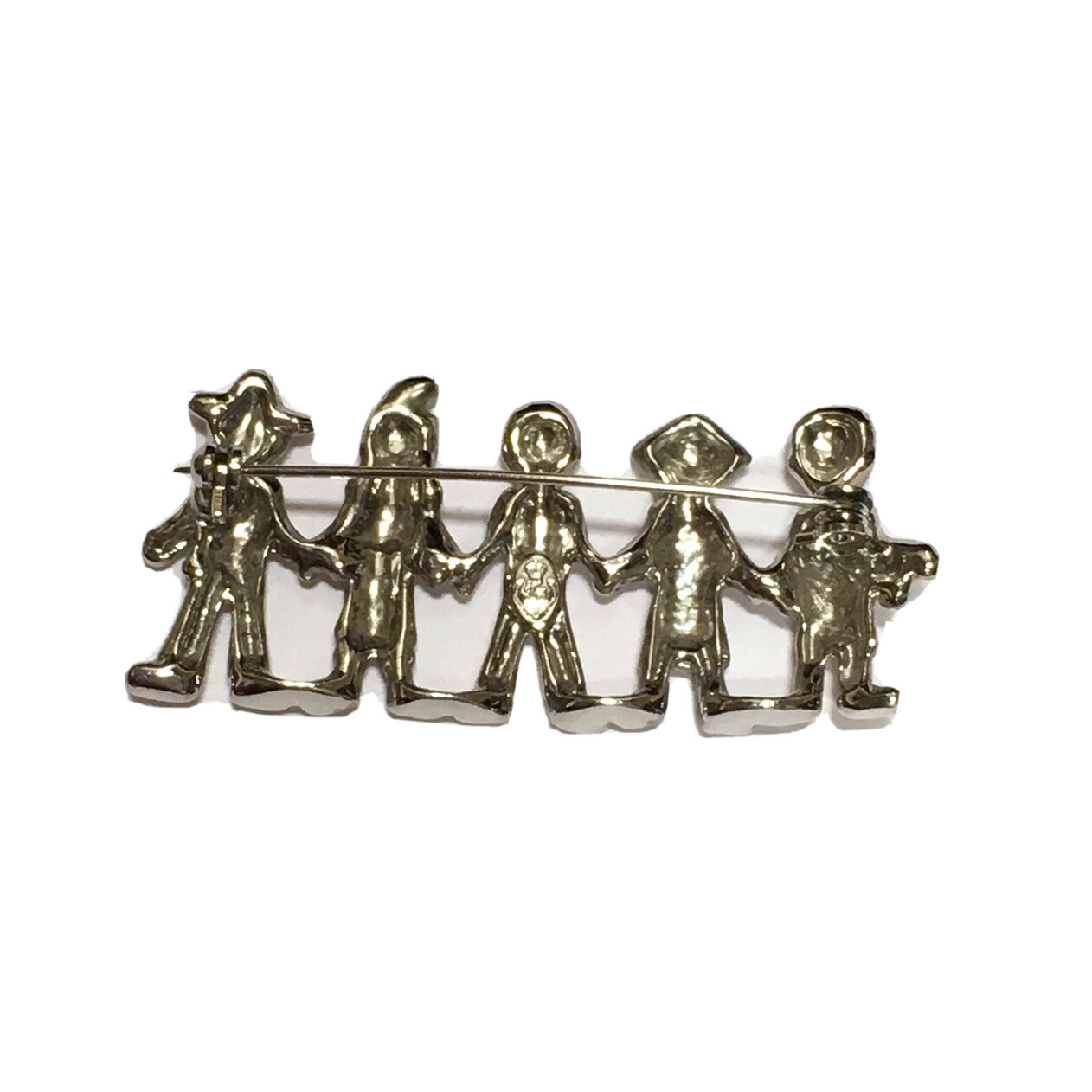 Children of the World Brooch Premier Designs Silvertone Peace Pin ...