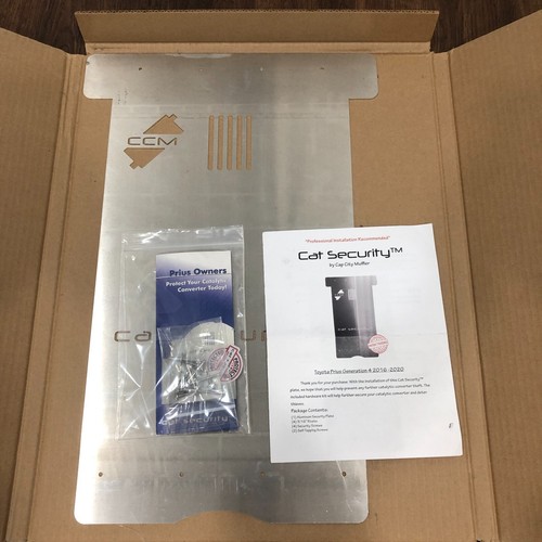 CAT SECURITY™ Catalytic Converter Shield | 2016-2022 Toyota Prius READ ...