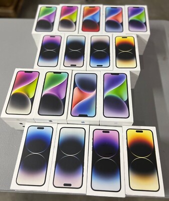 GENUINE APPLE IPHONE 14/14 PRO/14 PRO MAX/14 PLUS EMPTY BOX - With ...