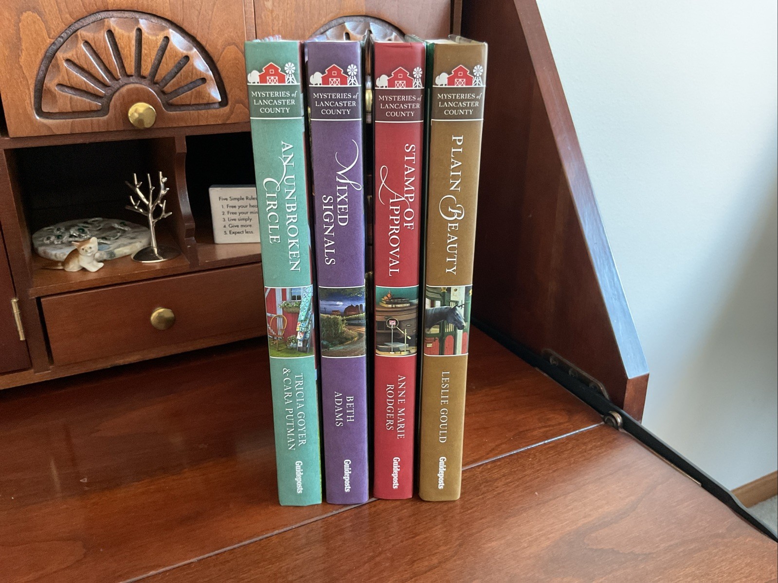 Mysteries of Lancaster County Series Lot Of 4 Guideposts Books ...