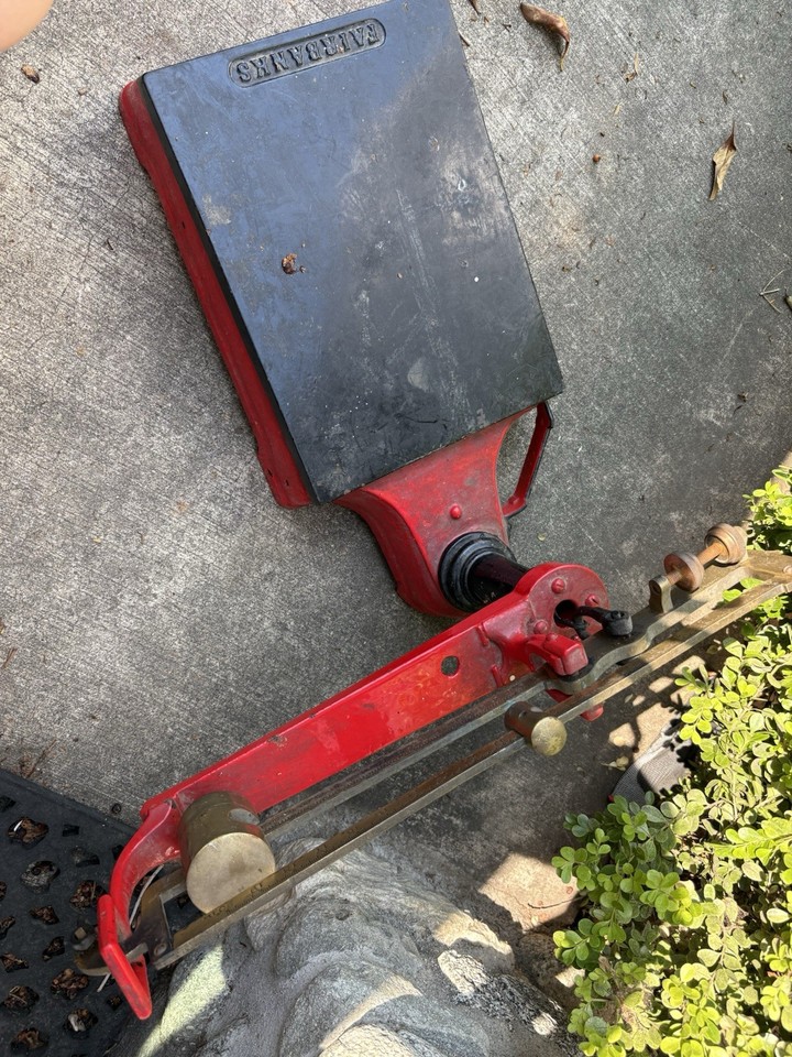 Fairbanks Table Top Platform Scale | eBay
