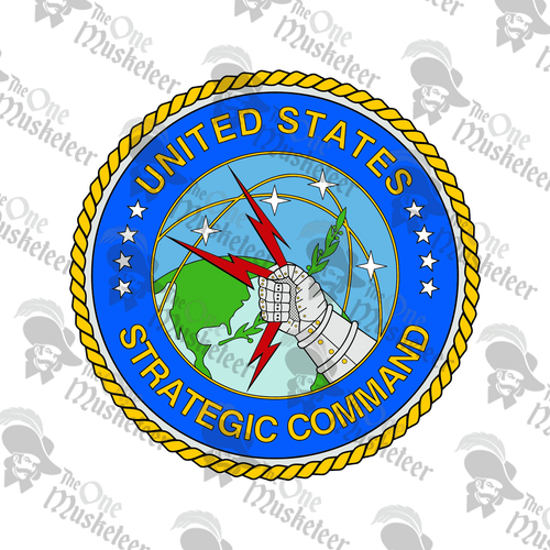US STRATEGIC COMMAND Emblem- DECAL, QUALITY 3M VINYL | eBay