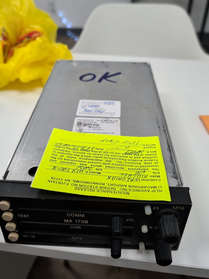 TKM MX 170B NAV/COMM 13.75V PN MICHEL-MX170-B USED AND CHECKED | eBay