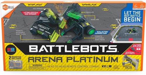Hexbug BattleBots Arena Platinum Multiplayer Remote Control Robot | eBay
