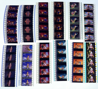 Huge Lot Of 50 Disney 35mm 5 Cell Film Strips Random Scenes! | eBay