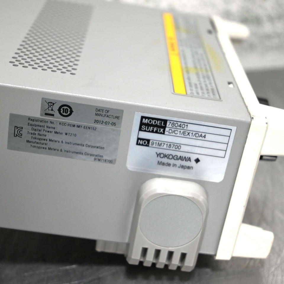 Yokogawa WT210 Digital Power Meter 760401 | eBay