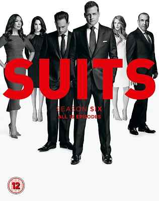 Suits Complete Season Six (DVD, 2017) US Drama NEW SEALED PAL Region 2 ...